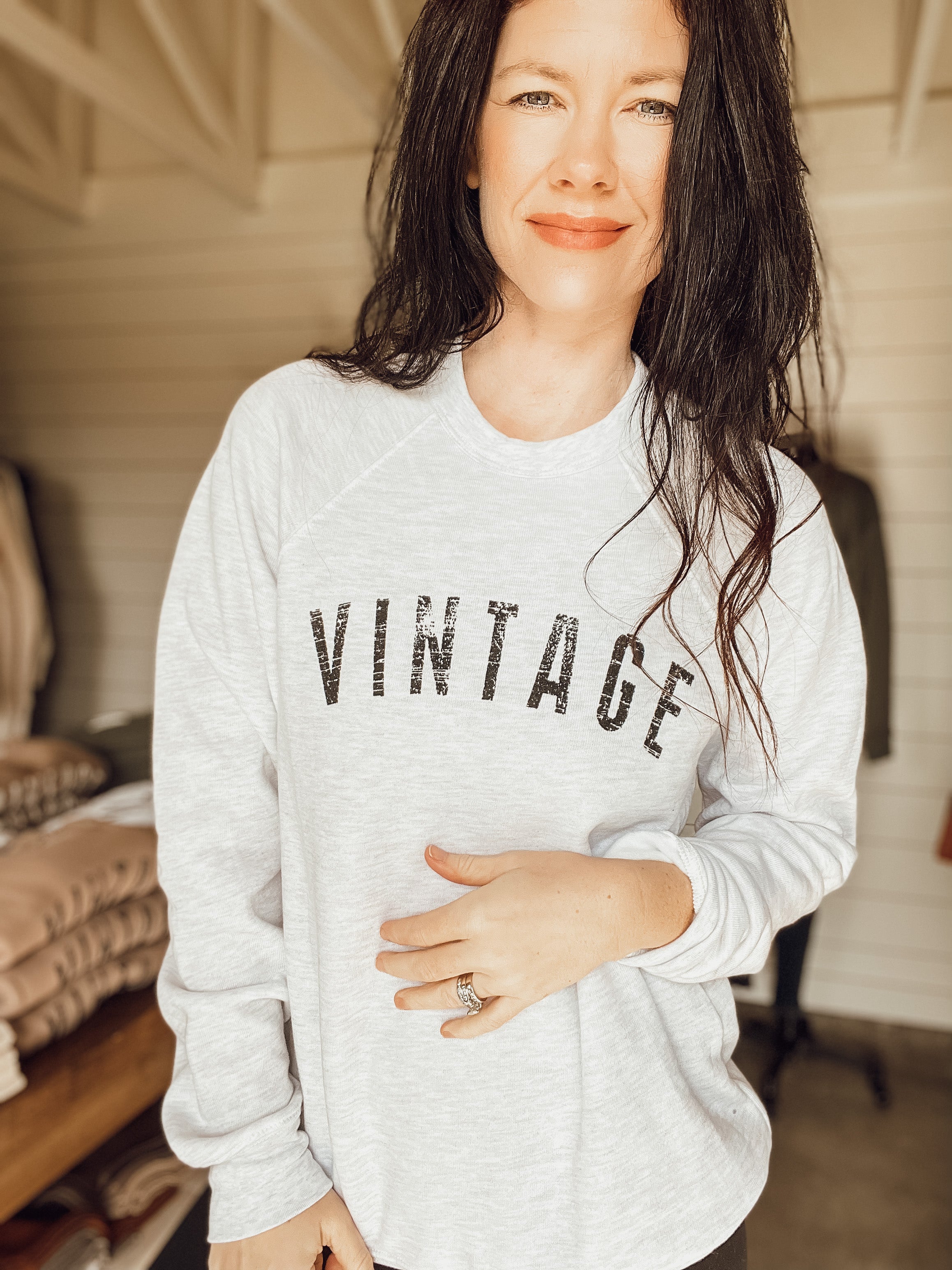 Ash Vintage Sweatshirt – Nolee Boutique